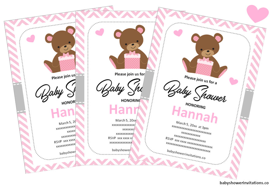 How Can I Make My Own Baby Shower Invitations For Free